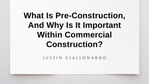 What Is Pre-Construction, And Why Is It Important Within Commercial ...